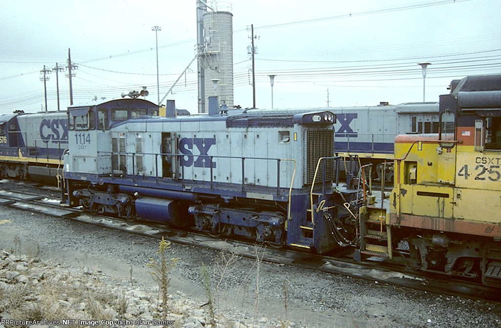 CSX SW1500 1114